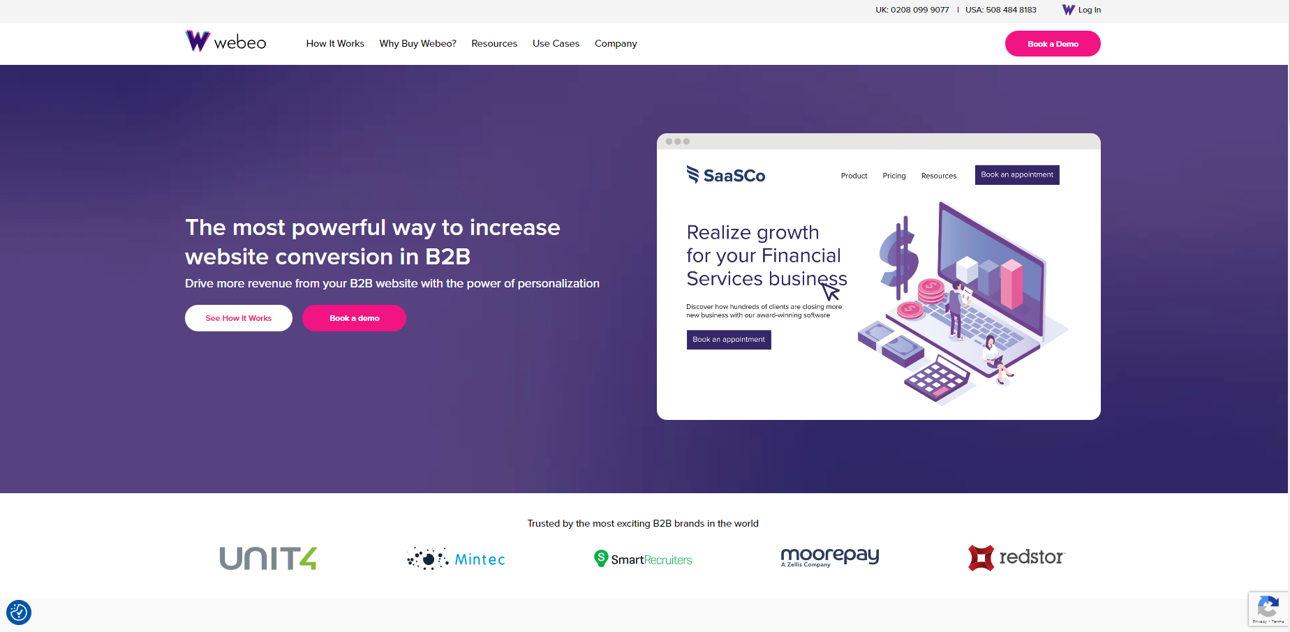 Webeo | B2B website personalization